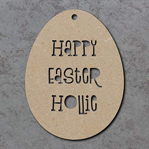 Buy Oriel Street - 4mm MDF Crafts Happy Easter Egg Sign (20cm). Online ...