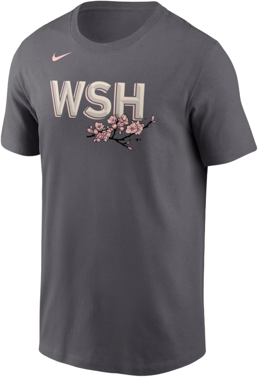 Nike Men's Washington Nationals City Connect Wordmark T-Shirt (US ...