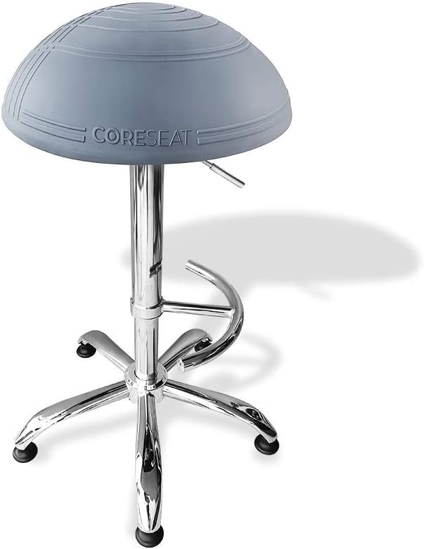 Amazon.com: Ergonomic Balance Ball Standing Chair SIT Stand Lean ...