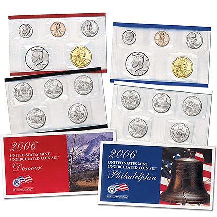2006 US Mint Uncirculated Coin Set at Amazon's Collectible Coins Store