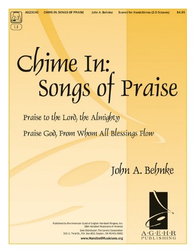 Amazon.com: Chime In: Songs of Praise (Handbell Sheet Music, Handchimes ...
