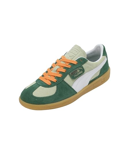 Buy PUMA Unisex-Adult, Palermo, Pistachio Green-Vine-Gum, Sneaker, 6UK ...