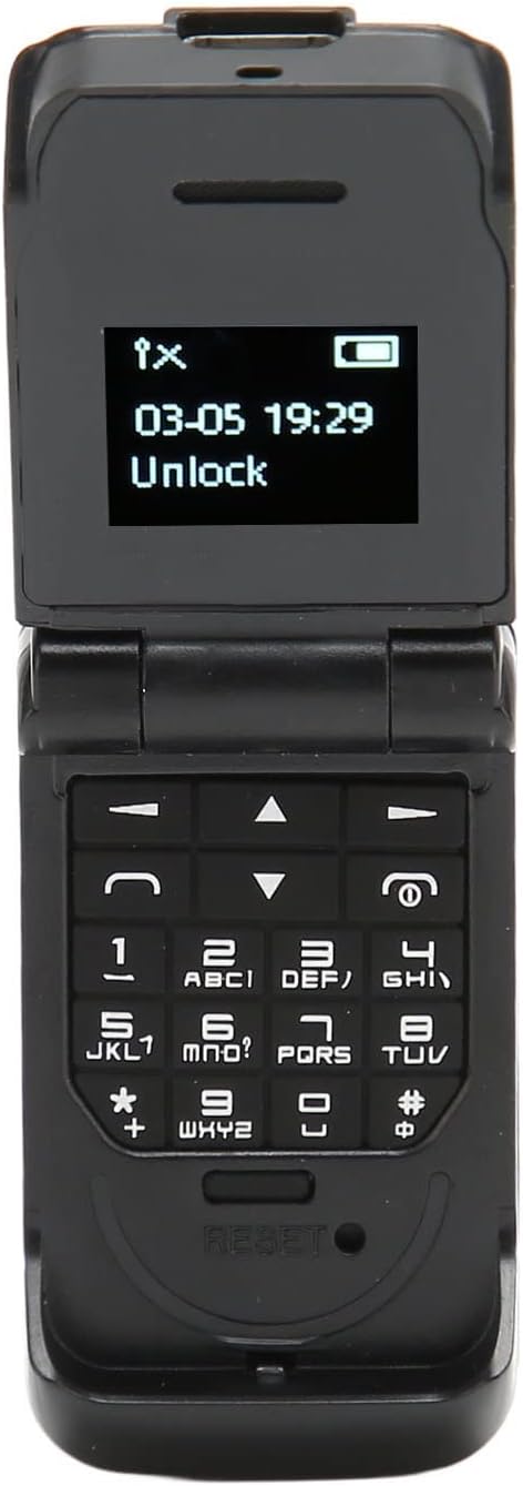 Pomya Teléfono Celular con Tapa para Personas Mayores, 2G gsm Mini ...