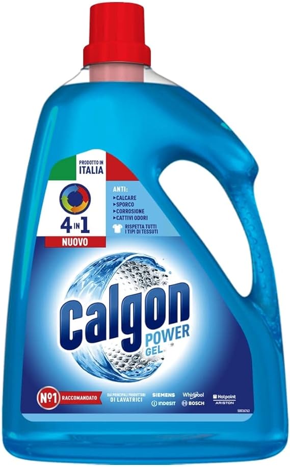 Calgon Power Gel 4 in 1 per Capi Morbidi, 1 Confezioni da 2.25l di ...