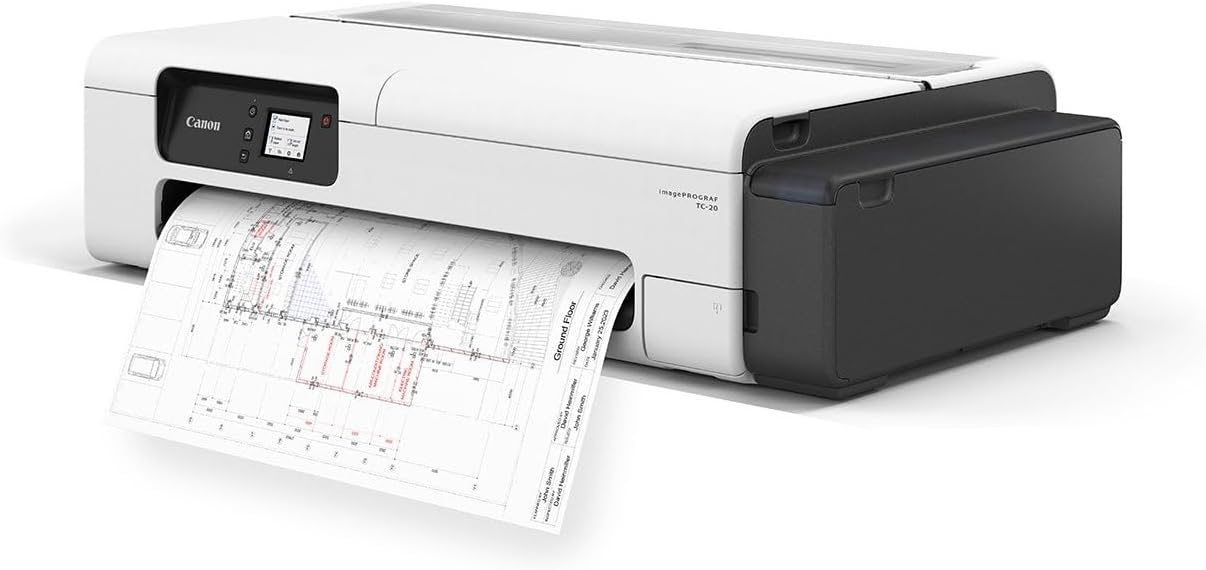 Canon TC 20: Plotter com desempenho profissional e ótimo custo ...