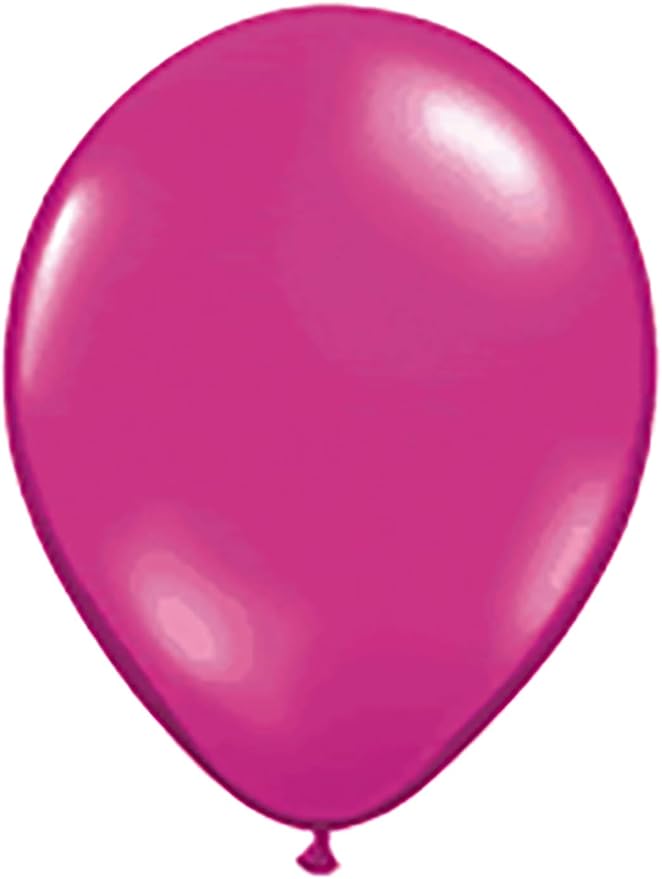 Amazon.com: Pioneer Balloon Company Jewel Magenta 11" Latex : Toys & Games