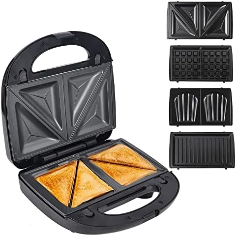 Belaco Sandwich Maker 4 in 1 Sandwich Toaster panini maker Machine Non ...