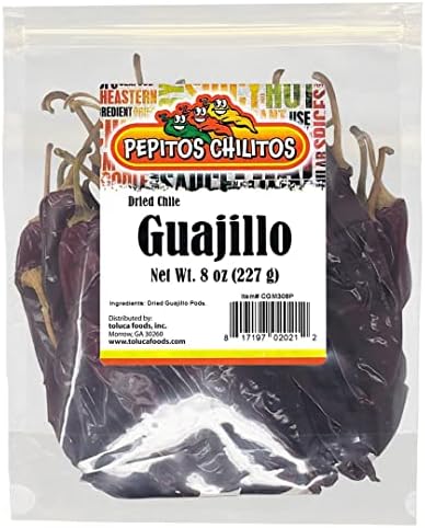 Amazon.com : RICO RICO - Dried Guajillo Chiles Peppers 4 oz - Natural ...