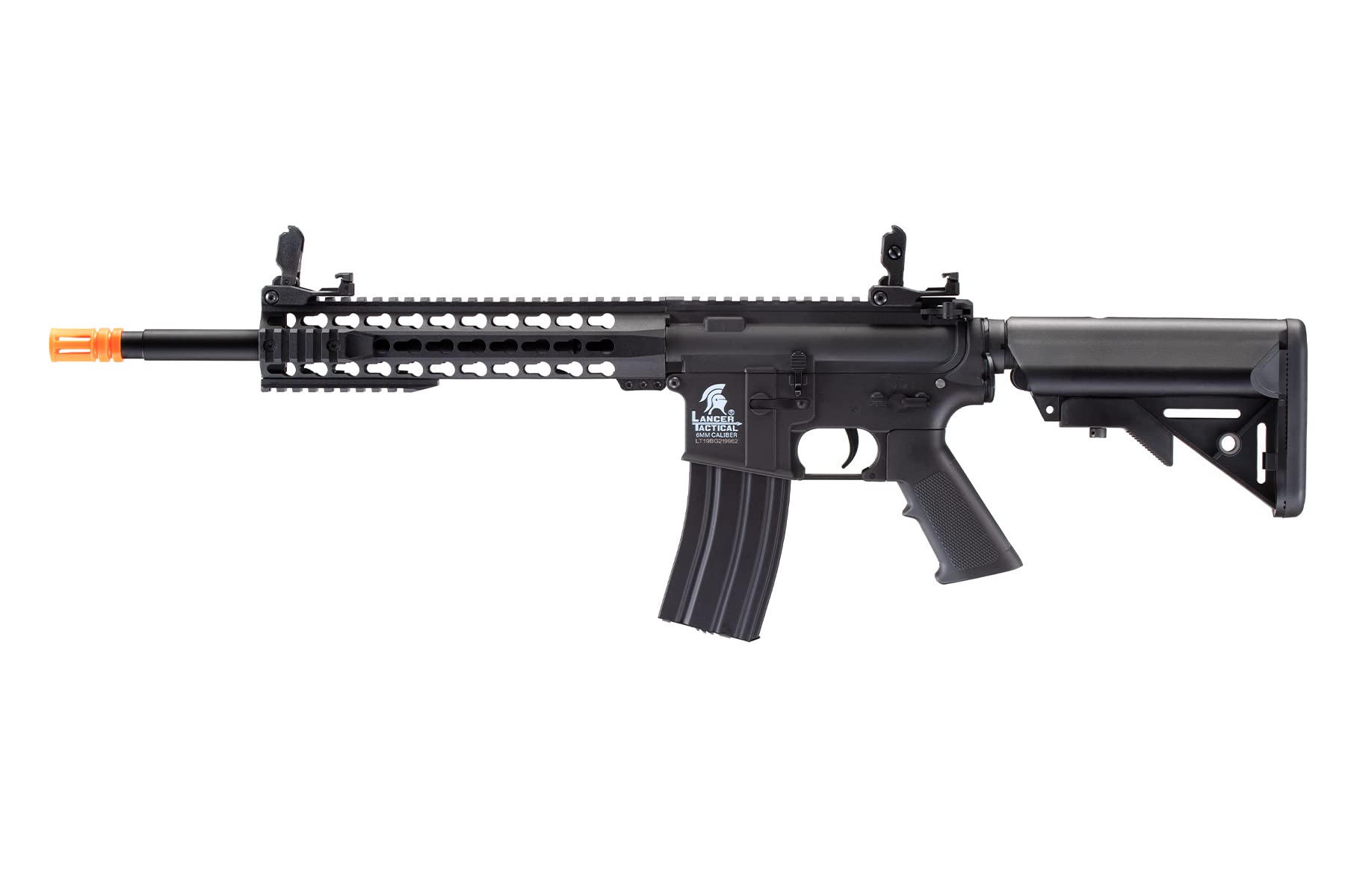 Lancer Tactical Gen 2 LT-19 Airsoft M4 Carbine 10" Electric Full/Semi ...