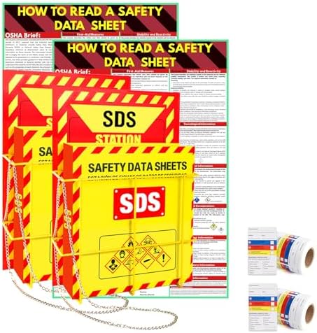 Amazon.com: Trip Alarm Co Yellow Heavy Duty 3 Inch Material Safety Data ...