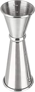 Amazon.com: Jigger for Bartending, Cocktail Jigger 2 oz 1 oz with Measurements Inside, 304 ...