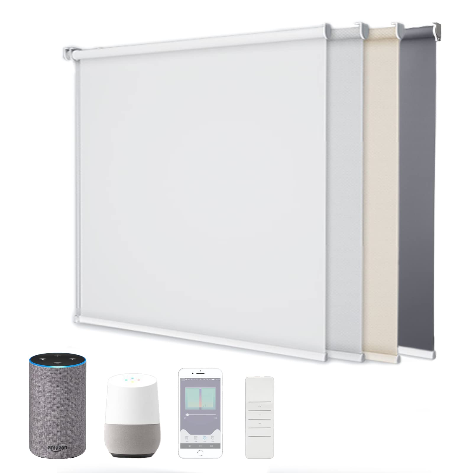 Amazon.com: Smart Hardwired Window Shade Remote Control Thermal ...