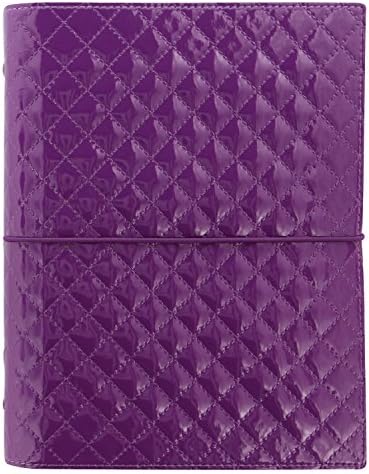 Filofax A5 Domino Luxe purple organiser : Amazon.co.uk: Stationery ...