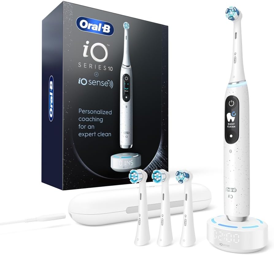 Amazon.com: Oral-B iO Series 10 Rechargeable Electric Toothbrush with ...