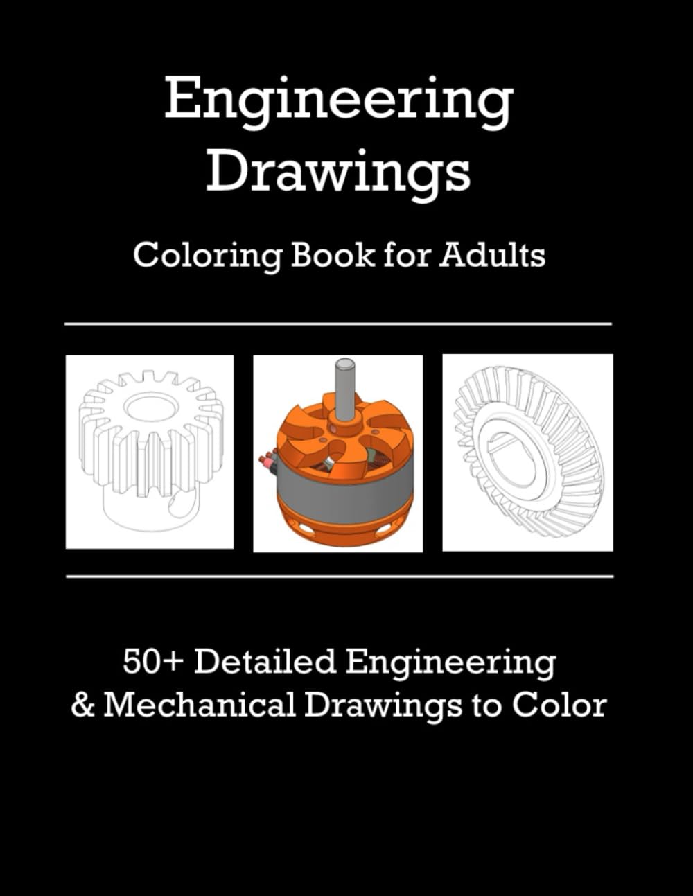 Amazon.com: Adult Coloring Book: 50+ Engineering and Mechanical ...