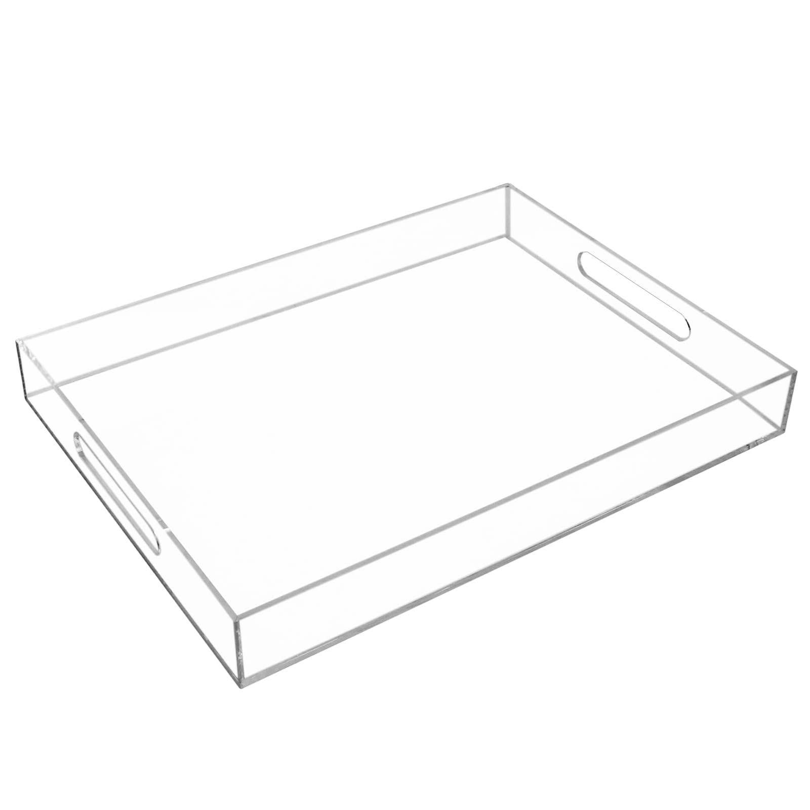 Large Acrylic Display Tray for Boutique, Accessories Decor Tray with ...