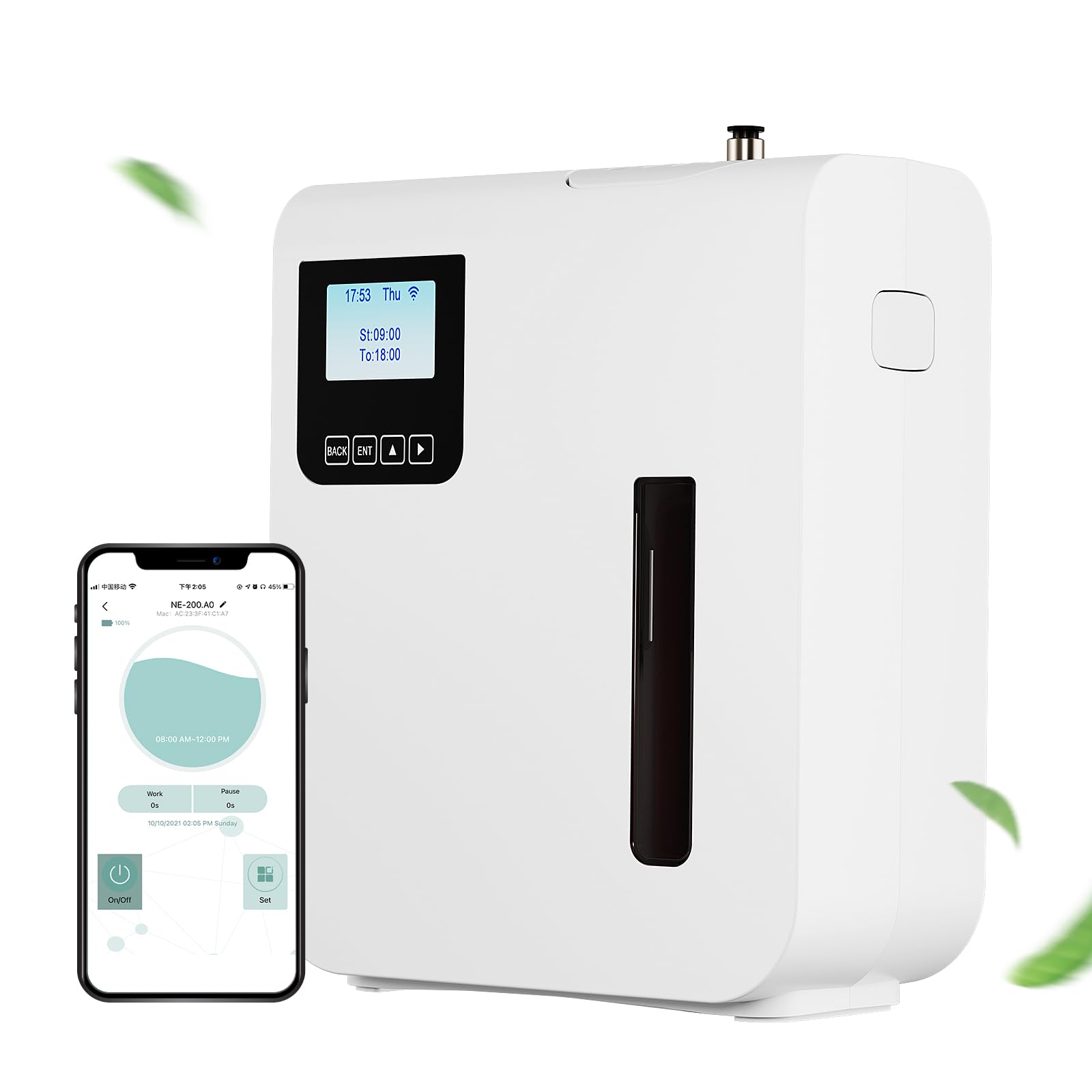 Scent Diffuser, 1400 Sq.Ft Smart Diffusers for Home, Hotel Collection ...