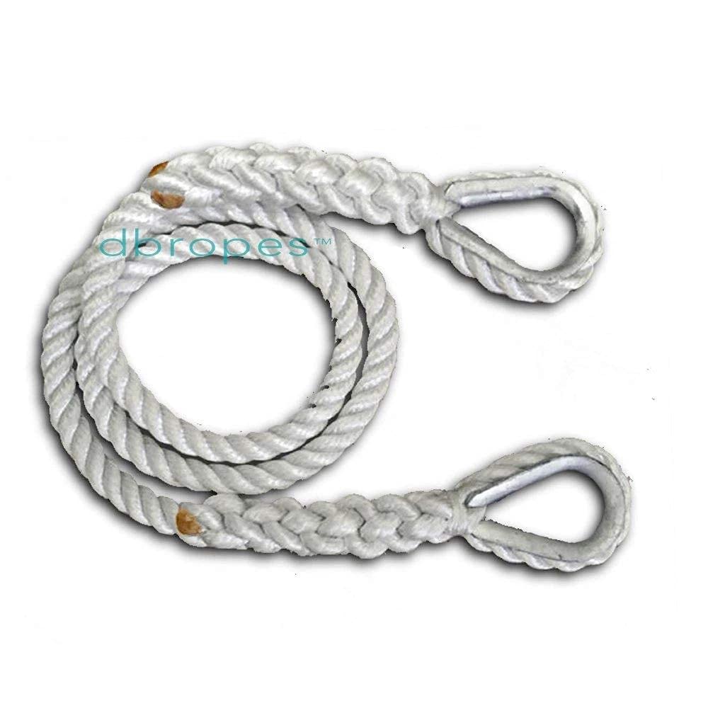 Amazon.com: 5/8" X 18' Three Strand Mooring Line Pendant 100% Nylon ...