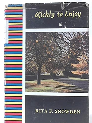 RICHLY TO ENJOY: Rita Frances Snowden: Amazon.com: Books