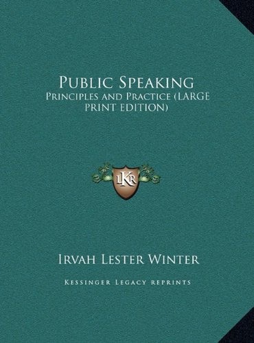 Public Speaking: Principles and Practice : Buy Online at Best Price in ...