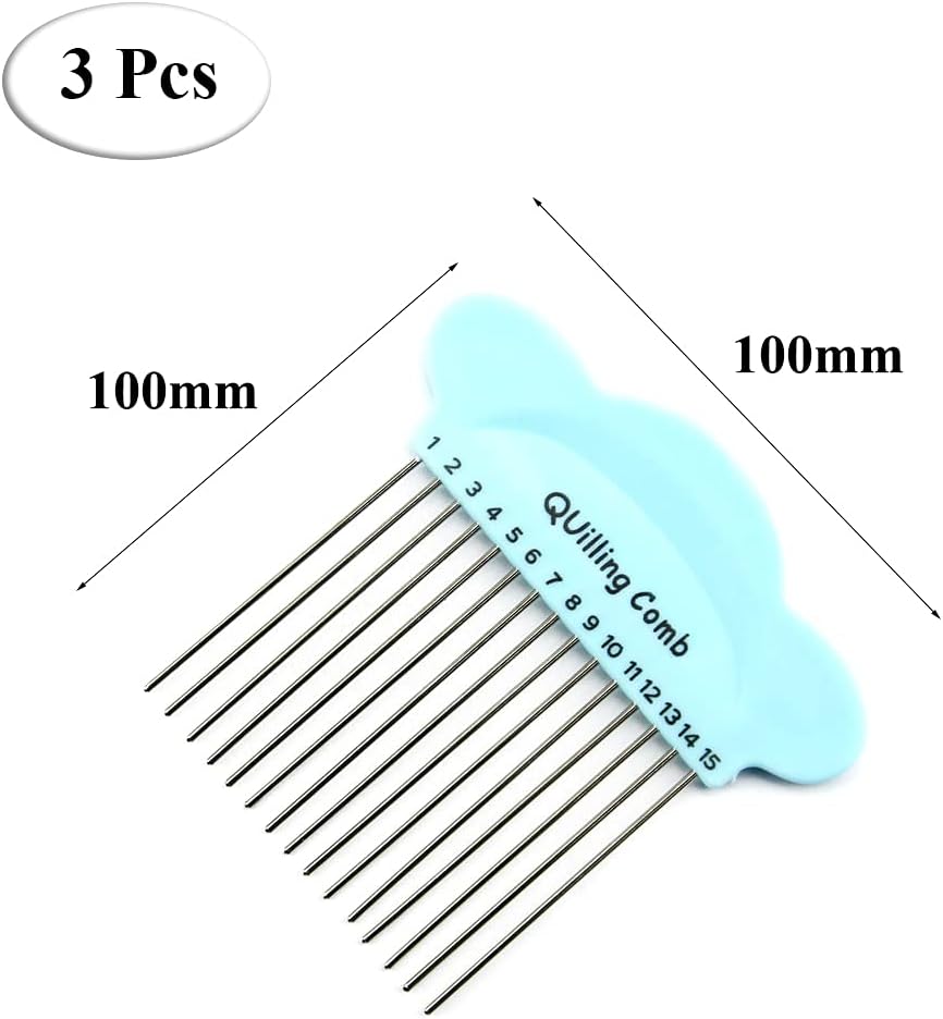 3 Pcs Quilling Making Comb Cloud Paper Quilling Comb Tool Creative ...