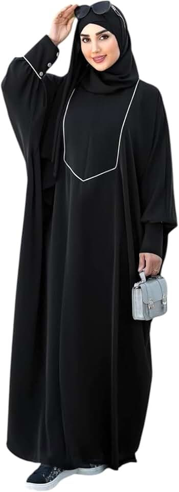 Amazon.in: Black - Burqas / Women's Islamic & Modest Wear: Clothing ...