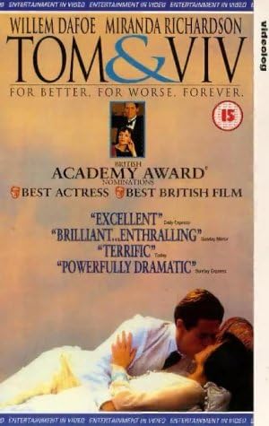Tom And Viv [1994] [VHS] : Willem Dafoe, Miranda Richardson, Rosemary ...