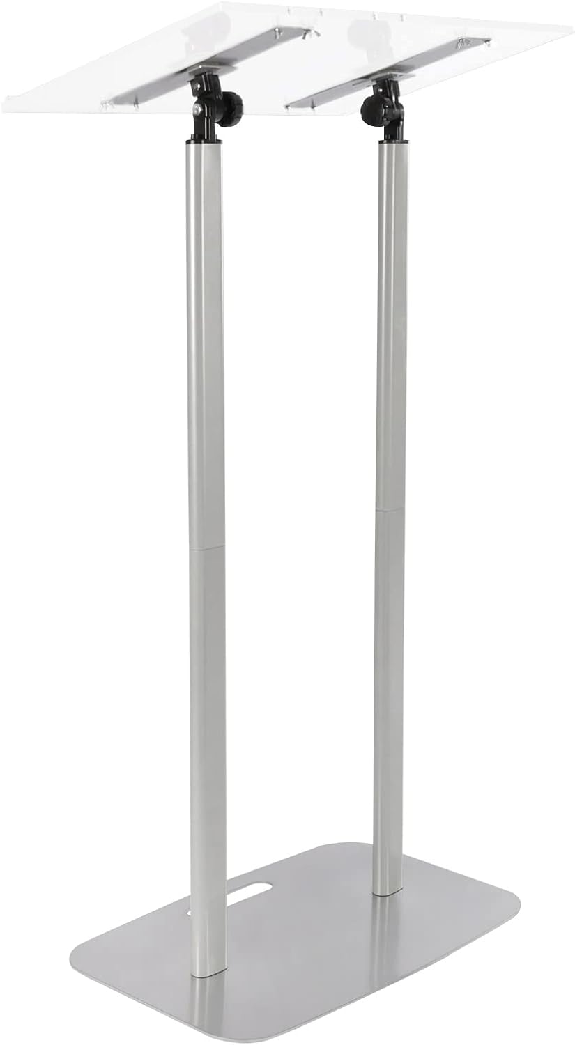 Podio para hablar de pie, podio acrílico transparente, parte superior ...