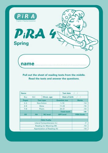 Spring (Test 4) (PiRA) : McCarty, Colin, Ruttle, Kate: Amazon.com.tr: Kitap