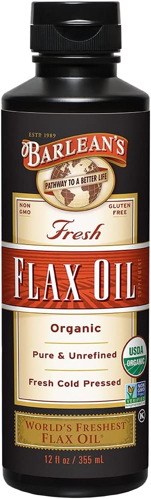 Amazon.com : Flora - Flax Oil - Cold-Pressed, Unrefined, Organic Flax ...