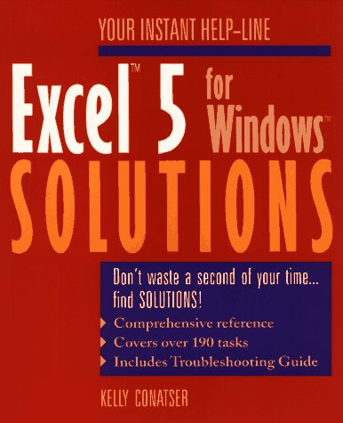 Amazon.com: Excel 5 for Windows Solutions: 9780471303305: Conatser ...