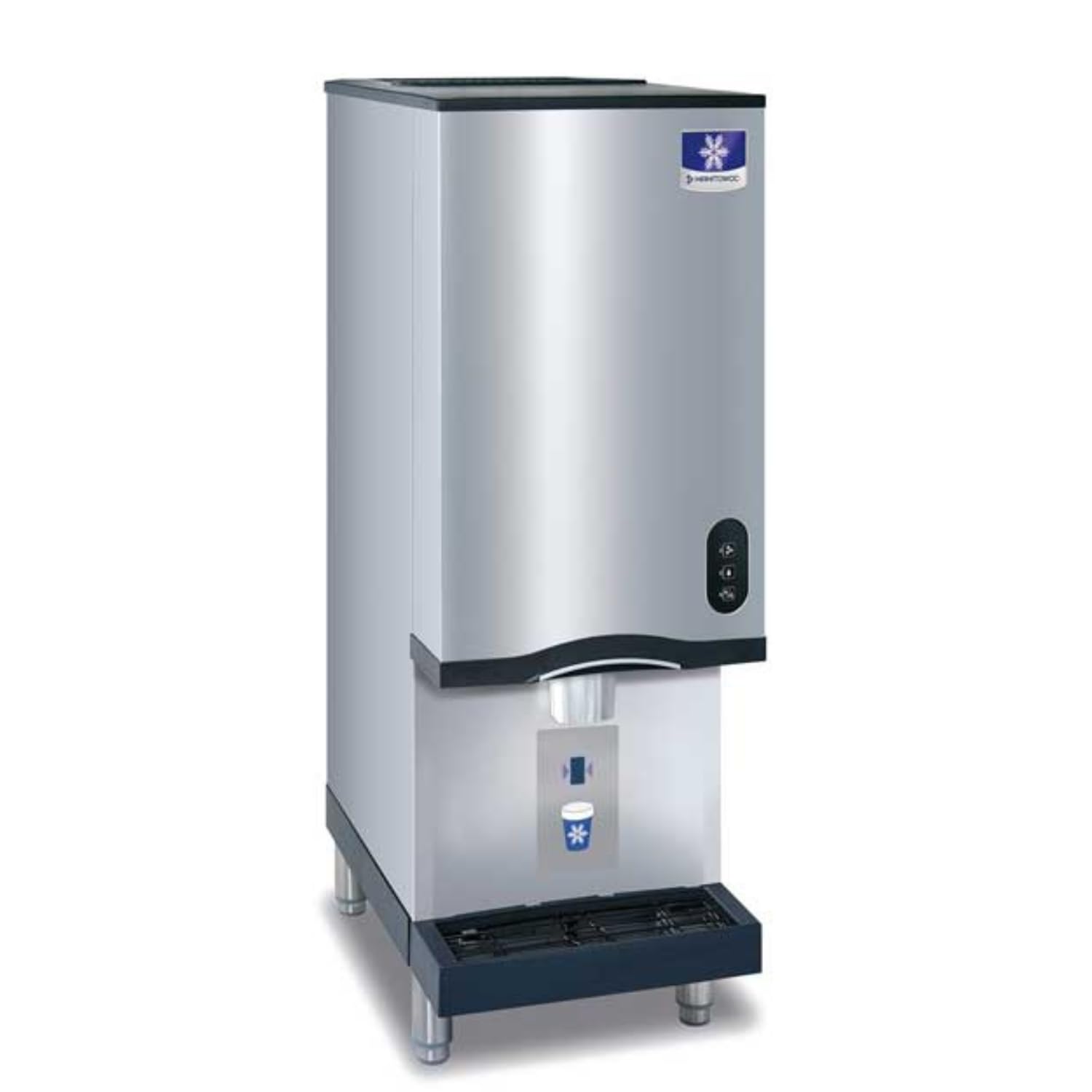Buy ManitowocCommercial Countertop Nugget Ice Maker and Dispenser, 315 ...
