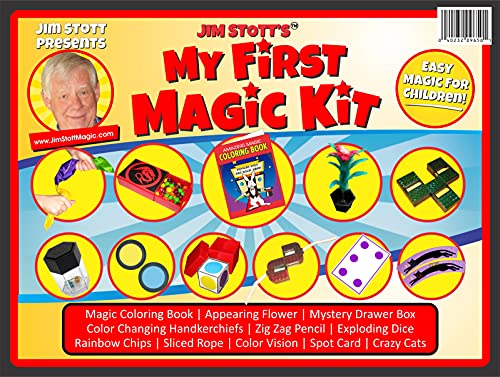 Jim Stott’s 'My First Magic Kit' for Kids, Magic Tricks Set for Girls ...