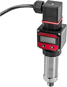 Amazon.co.jp: デジタル表示圧力センサー-1 〜 600Bar 水油空気 4-20mA 0-10V RS485 G1/4 圧力トランスミッタ付き (Color : LED 4 ...