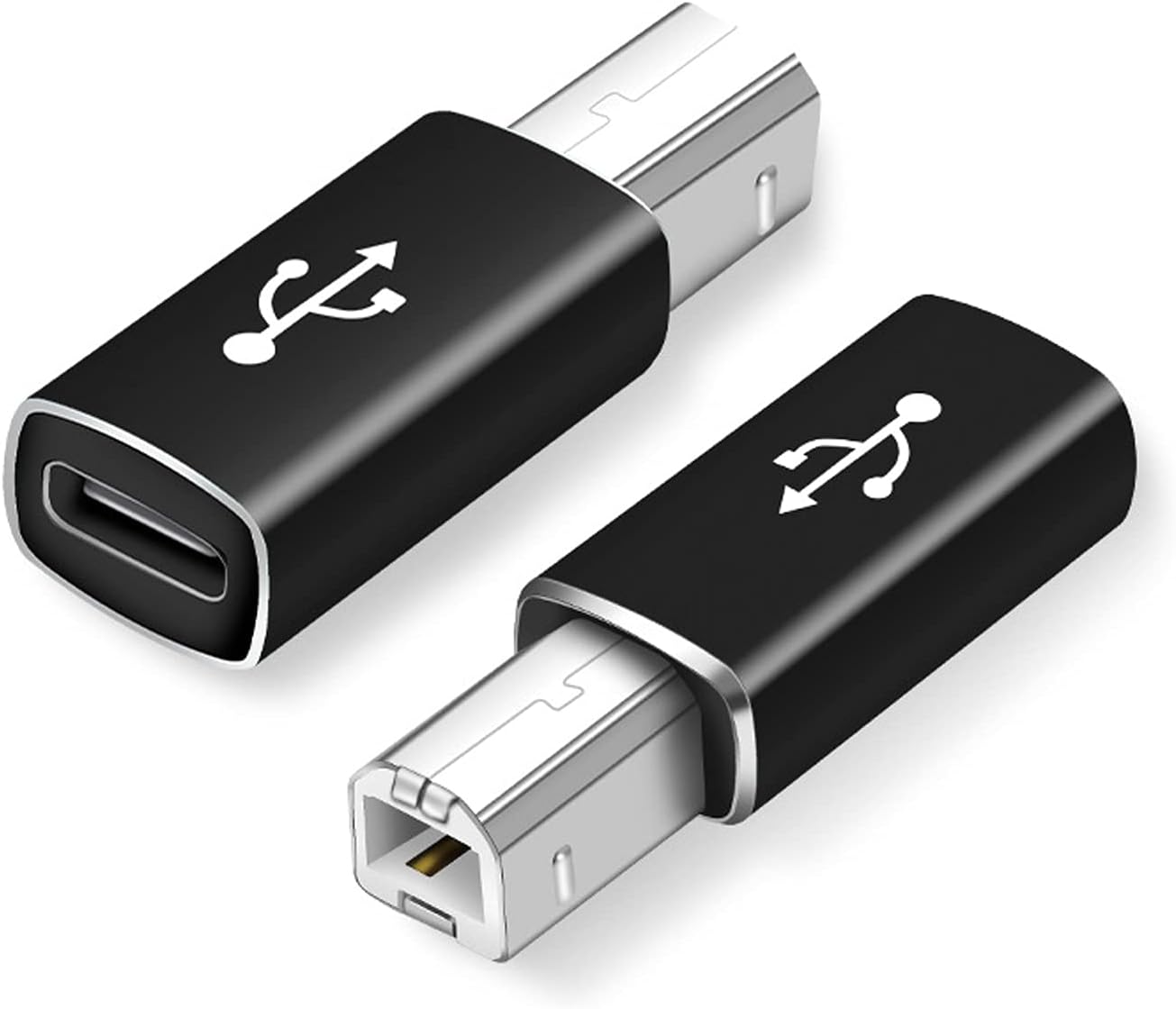 Amazon.com: EBEETECH 2pcs USB C to Printer Adapters, USB C to USB B ...