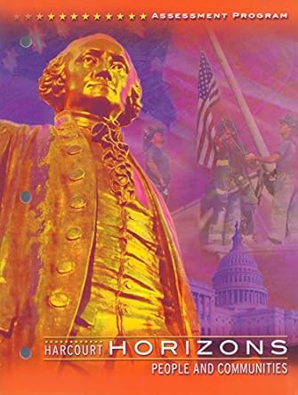 People and Communities Assessment Program, Grade 3 (Harcourt Horizons ...