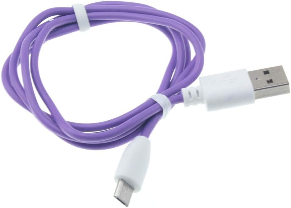 Amazon.com: 3ft Cable MicroUSB Charger Cord Power Wire Compatible with ...