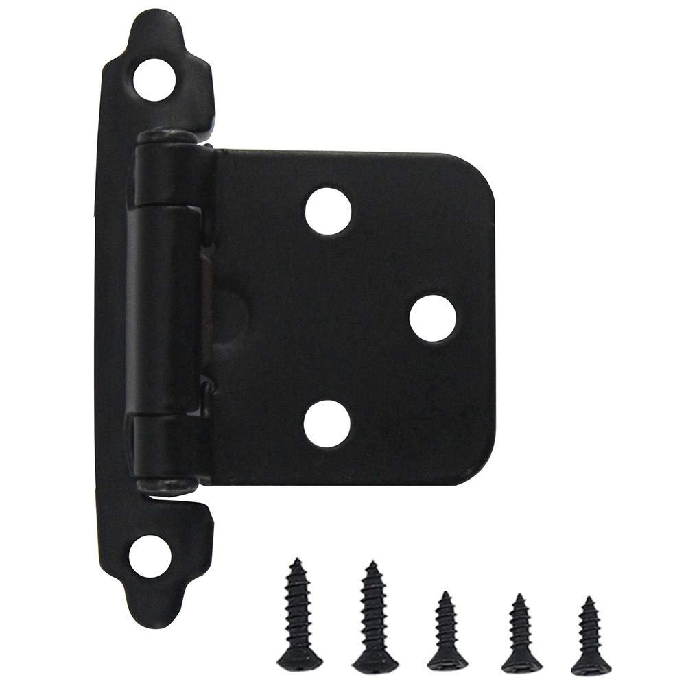 Hardware 1 2 Inch Face Mount Self Closing Variable Overlay Black hardware-1-2-inch-face-mount-self-closing-variable-overlay-black