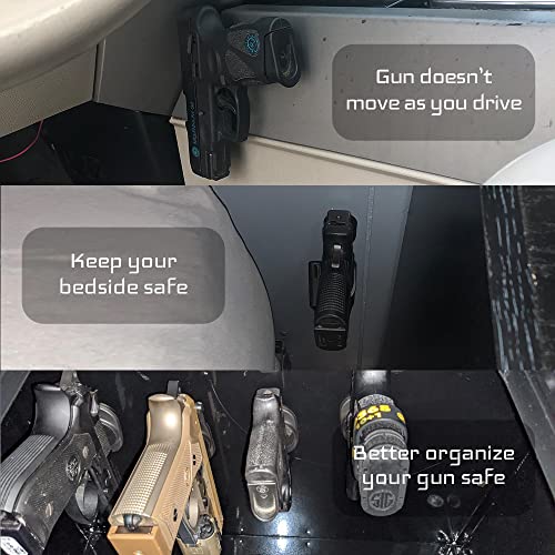 Snapklik.com : GMW Gun Magnet Mount 2-Pack30 Lbs Rating Magnetic Gun ...