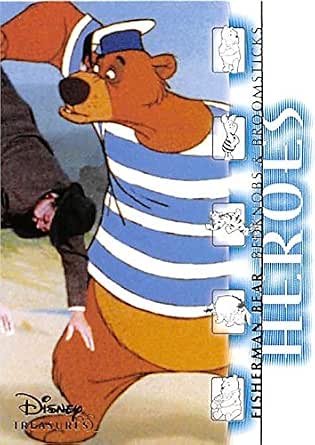Fisherman Bear trading card Disney Treasures Heroes Villans 2004 Upper ...