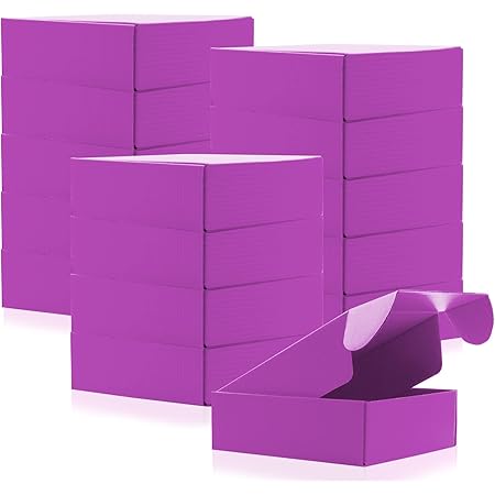 Amazon.com: 15 Pcs Red Cardboard Boxes Shipping Boxes, Recyclable ...