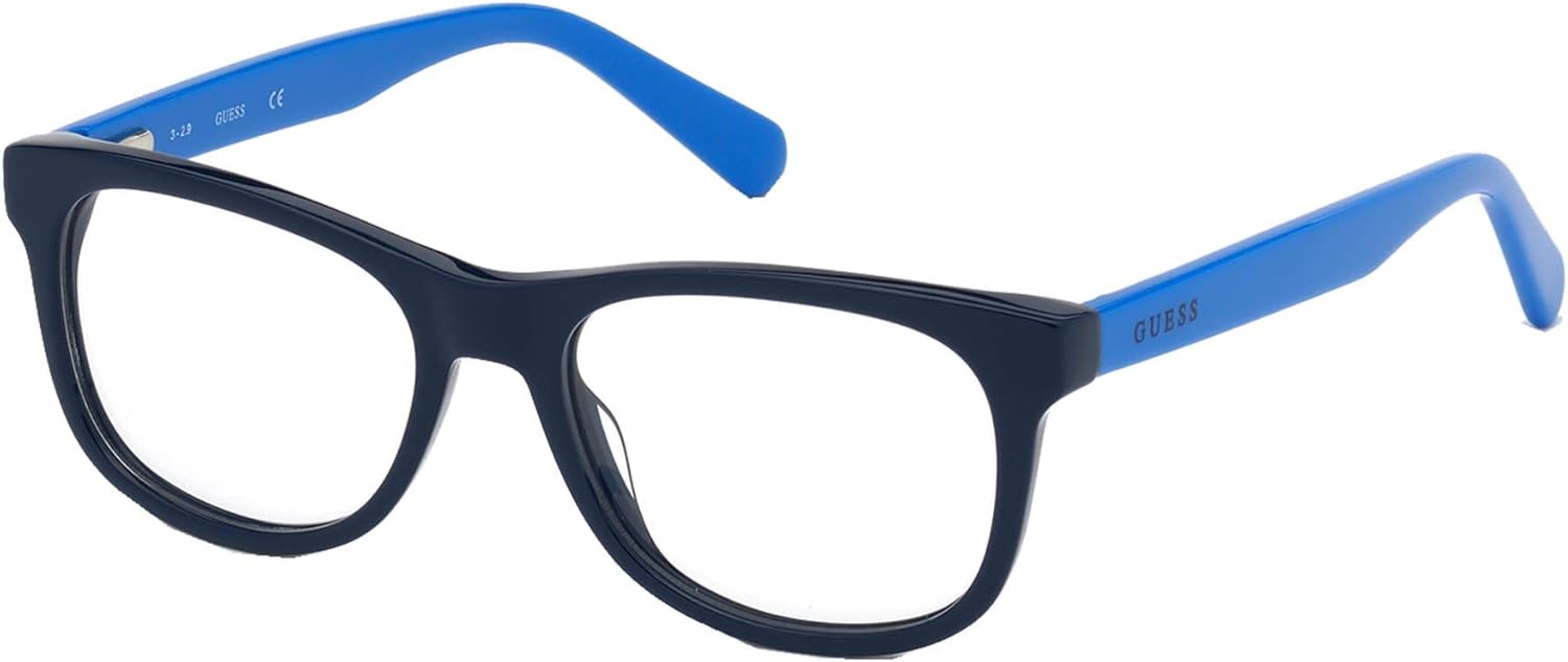Eyeglasses Guess GU 9195 090 Shiny Blue at Amazon Men’s Clothing store