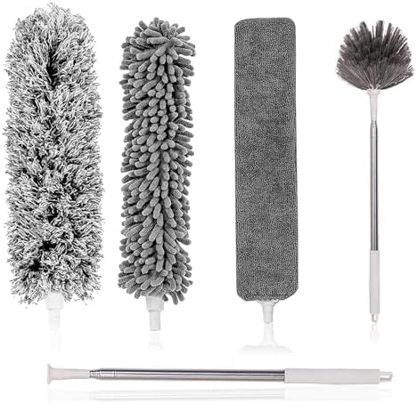 Amazon.com: Extendable Feather Duster with Extension Pole 30 to 100 ...