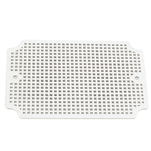 Alcoa PrimeGray Plastic Mesh Enclosure Mounting Plate for 120x170mm ...