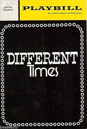 Joe Masiell "DIFFERENT TIMES" Jamie Ross / Patti Karr 1972 FLOP Preview ...