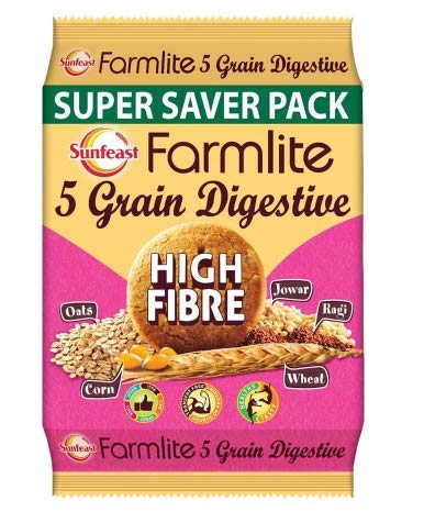 Sunfeast Farmlite Digestive Oatmeal High Fibre Biscuits, 1 Kg : Amazon ...