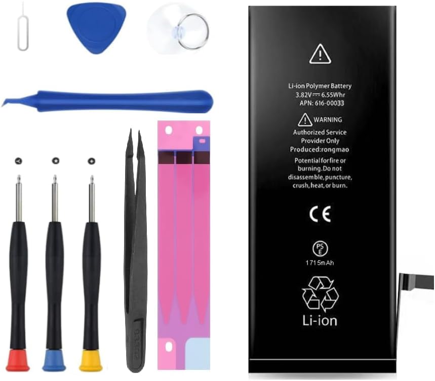 Amazon.com: AFSONGOO Upgraded Battery for iPhone 6S, Upgraded New ...