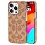 Amazon.com: Coach iPhone 14 Pro Case Ivory | Genuine, Debossed, Pebbled ...