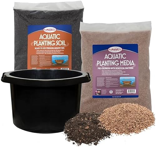 Amazon.com : The Pond Guy Planting Tub Kit for Aquatic Plants with Soil ...