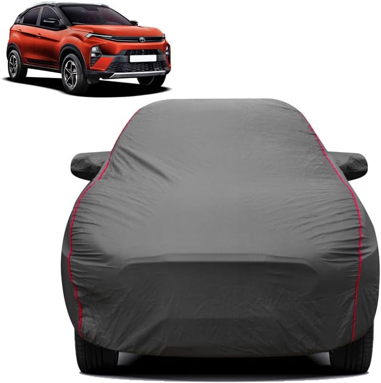 AUTOBIRSA Waterproof Car Body Cover for Tata Nexon All Models with ...